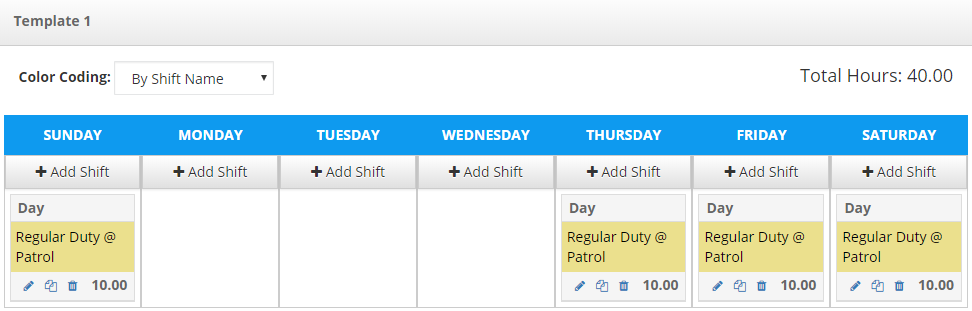 3 Police Schedule Examples for Small Departments