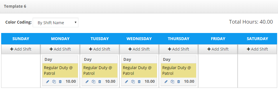 3 Police Schedule Examples for Small Departments