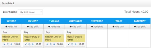 3 Police Schedule Examples for Small Departments