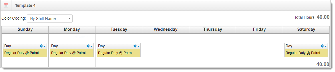 3 Most Common Patrol Schedules for a 100+ Person Police Department