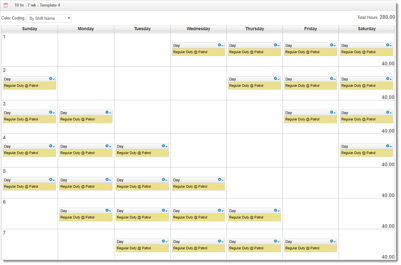 3 Types of 10-Hour Shift Schedules to Cover Round the Clock
