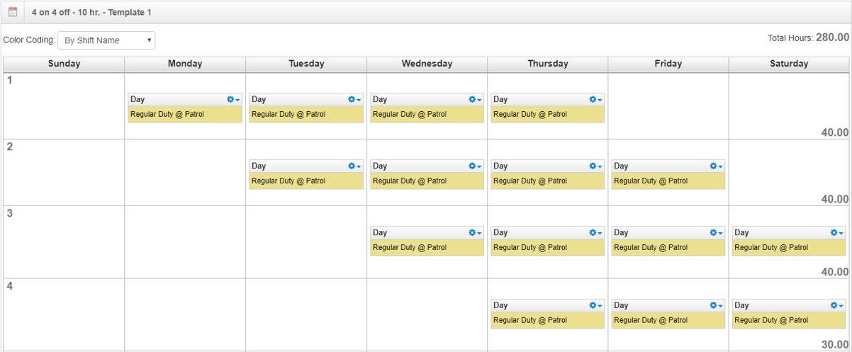 3 Types of 10-Hour Shift Schedules to Cover Round the Clock