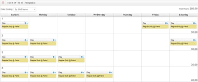 3 Types of 10-Hour Shift Schedules to Cover Round the Clock